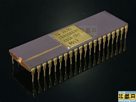 Zilog Gold Top Cpu