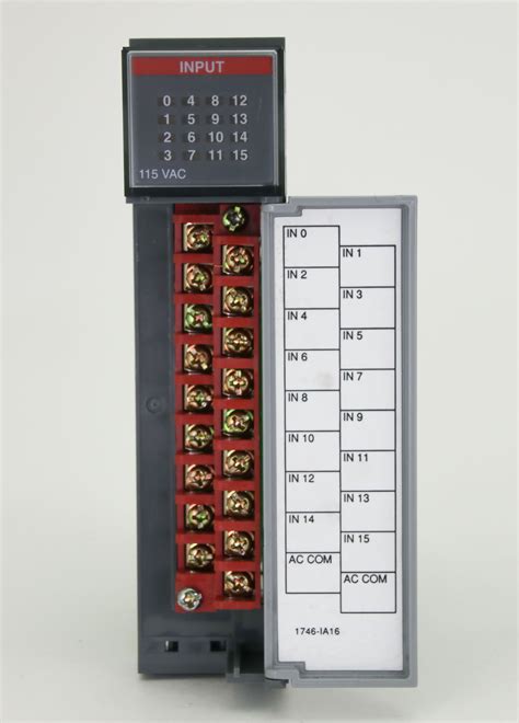 11577 Allen Bradley Slc500 Input Module 1746 Ia16 J316gallery