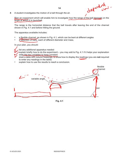 All Of Igcse Paper 6 Plan An Experiment Questions Pdf