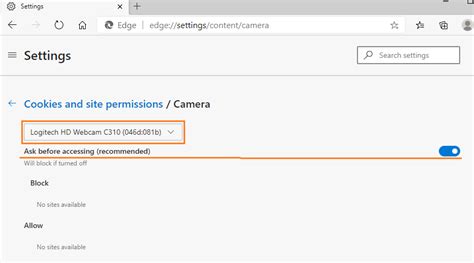 how to set default camera in webview2 · issue 789 · microsoftedge