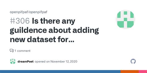 is there any guildence about adding new dataset for training · issue