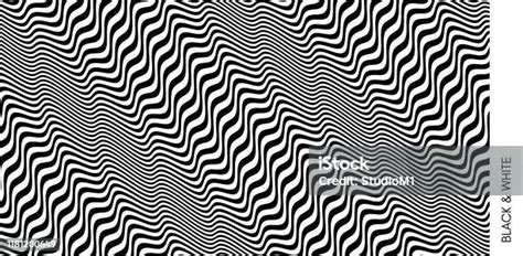 흑백 디자인 착시 패턴 추상 3d 기하학적 배경입니다 벡터 그림입니다 0명에 대한 스톡 벡터 아트 및 기타 이미지 0명 3차원 형태 가리기 Istock