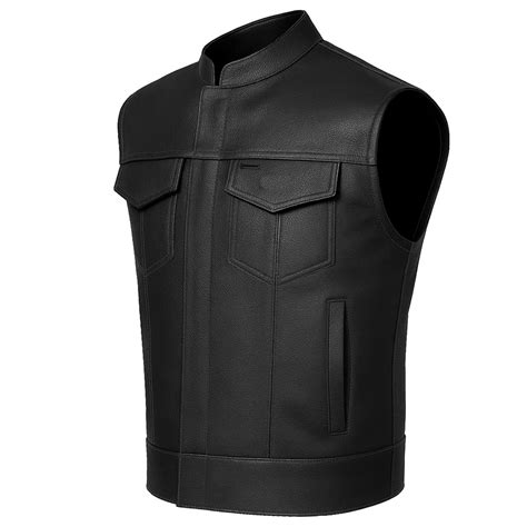 Outlaw Motorcycle Leather Vest Style