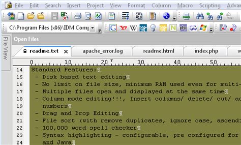 Read Only Status Indicator