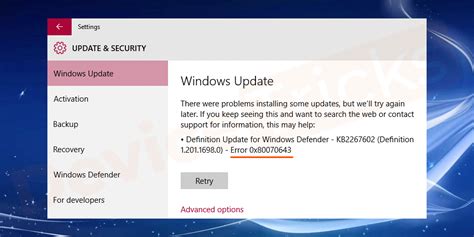 msi software update registration corruption issues yoostashok