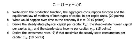 A Solow Model Of Economic Growth With Human Capital