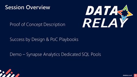 Up And Running How To Make Your Azure Synapse Analytics Proof Of Concept A Success Data Relay
