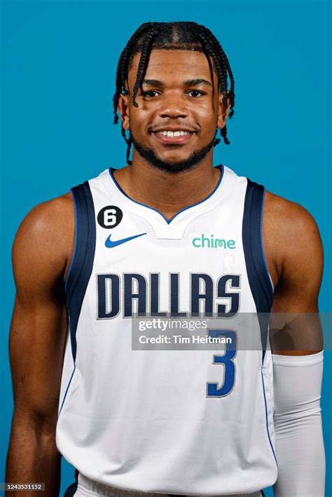 Jaden Hardy Of The Dallas Mavericks Poses For A Head Shot During Nba News Photo Getty Images
