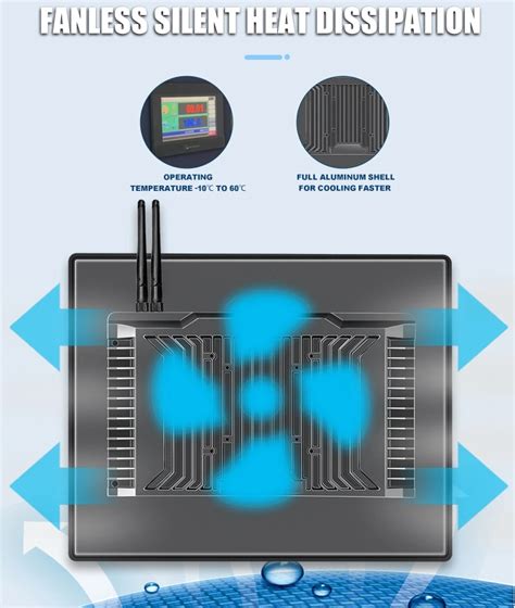 10 Inch Plc Monitor Control Hmi All In One Display Industrial Automation Plc Controller