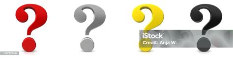 물음표 3d 심문 아이콘 레드 실버 골드 블랙 기호 구두점 표시 기호 흰색 배경에 고립 0명에 대한 스톡 사진 및 기타 이미지 0명 3차원 형태 검은색 Istock