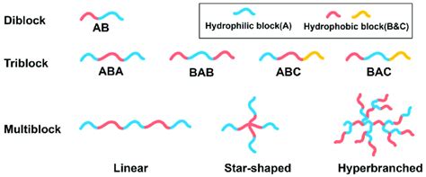 polymer configurations of thermogel copolymers download scientific