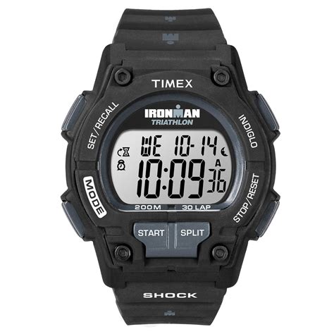 Timex T5k196 Mens Ironman Shock Classic 30 Lap Watch