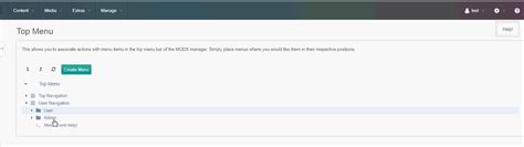 Incorrect Behavior Of The Menu Tree In The Menu Section · Issue