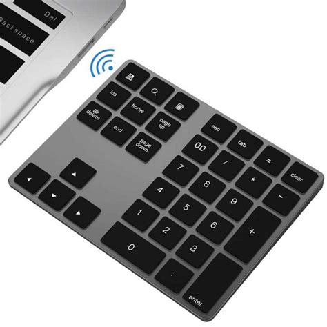 Jual Iit Wireless Numeric Keypad Mini Aluminum Number Keyboard For