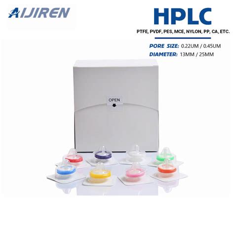 Sterile Syringe Filter Aijiren Vials For Hplc Gc