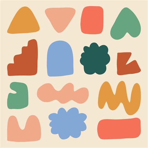 premium vector abstract shape element