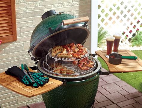 Big Green Egg Products Ceramic Egg Charcoal Grill