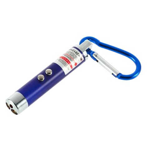 1pc Led Laser Pointer 2 In 1 Mini Red Lazer Pen Pointer 2 Led