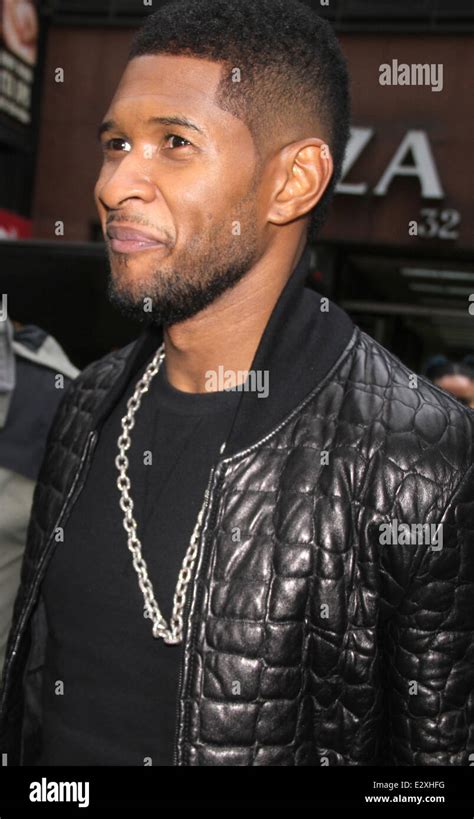 Usher Arrives For The Today Show To Promote The New Season Of The