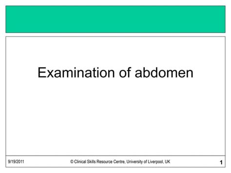 Lymph Node Examination Ppt