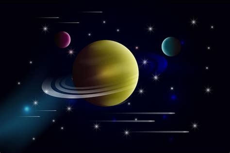 Premium Vector Galaxy Background