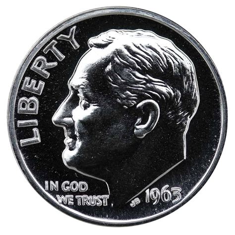 1963 dime value are d no mint mark worth money