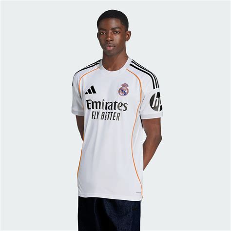 Adidas Real Madrid 25 26 Home Jersey White Adidas Australia