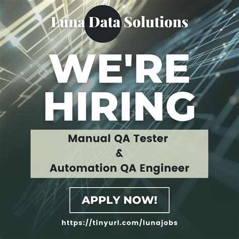 Luna Data Solutions Inc On Linkedin Opportunities Luna Atx Itrecruiting Techjobs