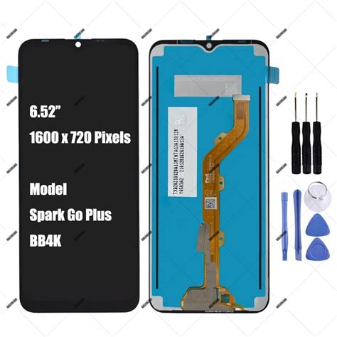 Tecno Spark Go Plus Bb4k Lcd Display Touch Screen Digitizer Assembly Replacement Shopee Malaysia