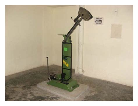 Impact Testing Of The Sample Specimen Download Scientific Diagram