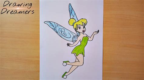 How To Draw Tinkerbell And Friends