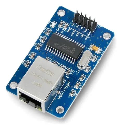 módulo de red lan ethernet enc28j60 para arduino spi avr pic mercadolibre