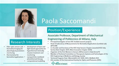 Women In Sensors IEEE Sensors Council