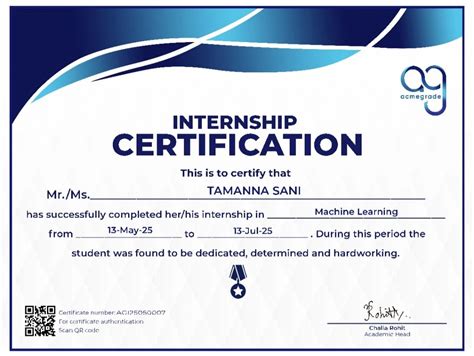 Internshipcompleted Machinelearning Python Mlprojects Ai