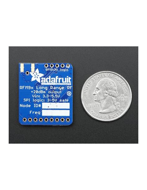 Adafruit RFM96W LoRa Radio Transceiver Breakout 433 MHz RadioFruit