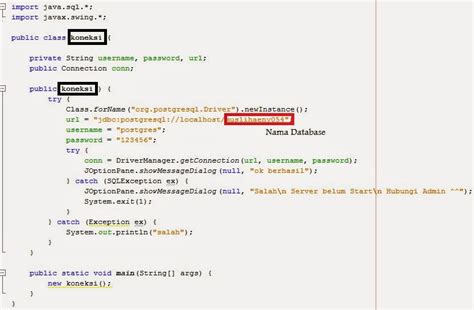 my esperienza blog praktikum desain basis data ix koneksi postgresql