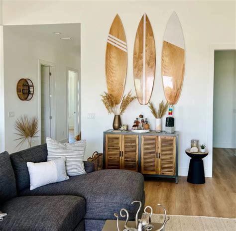 The Shore Break Surfboard Wall Decor Marker Six