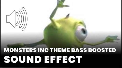 Monsters Inc Theme Bass Boosted Mp3 Download
