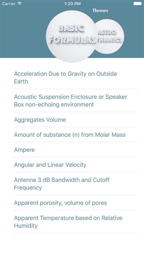 Physics Calc Physics Formulas Calculator Para Iphone Descargar