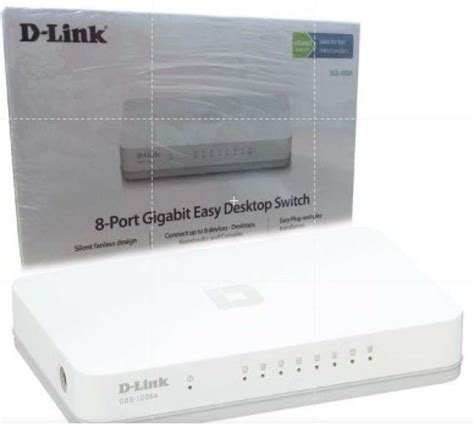 Promo Dgs 1008a 8 Port Dlink Dgs1008a 8port Gigabit Switch Hub Diskon 23 Di Seller Praptuma