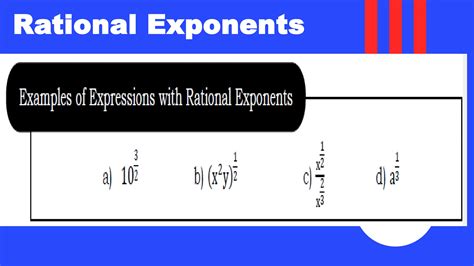 Simplifying Expressions With Rational Exponents Pptx