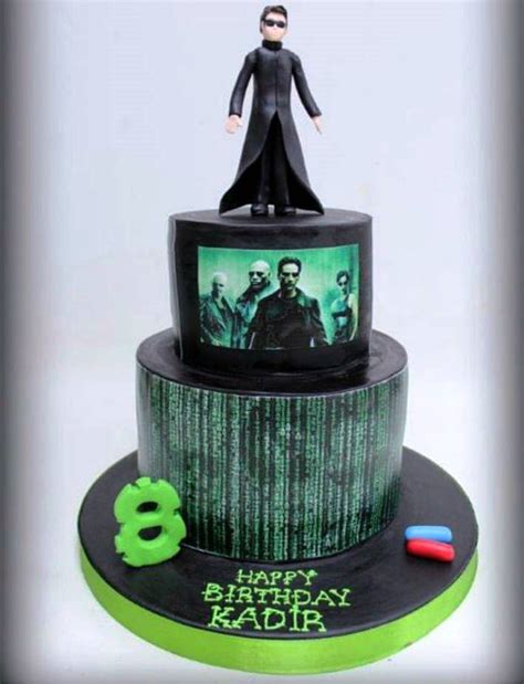Matrix Birthday Cake Ideas Images Pictures