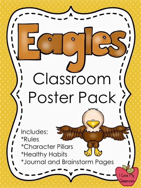 I Love My Classroom What Is Your Mascot Classroom Rules Classroom
