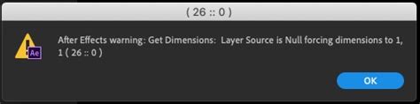 Ae Error Layer Does Not Have A Source Adobe Product Community 10897967