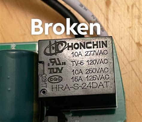 Broken Relay Switch Help R Electricalengineering