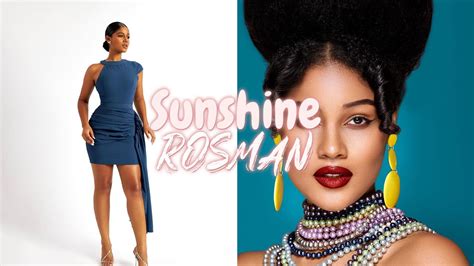 Sunshine Rosman 🇳🇬 Slim Thick Actress And Model Youtube
