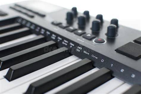 Midi Keyboard Music Synthesizer Stock Photo Image Of Step Midi 29587876
