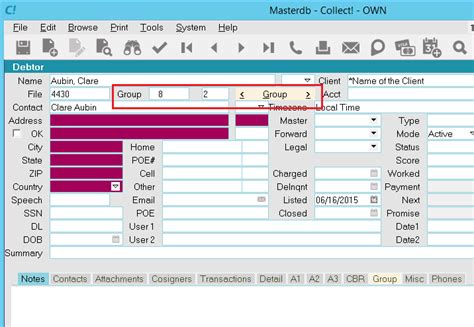 How To Group Debtors And Accounts Collect Help
