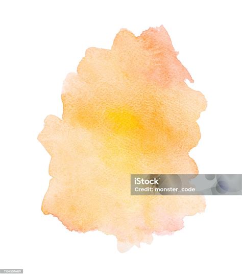 흰색 바탕에 추상 오렌지 수채화 오렌지 색 종이에 튀는 디자인 및 장식 배경 배너 0명에 대한 스톡 사진 및 기타 이미지 0명 개념 그라데이션 Istock