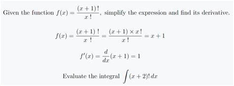 How To Write Factorial Symbol In Latex